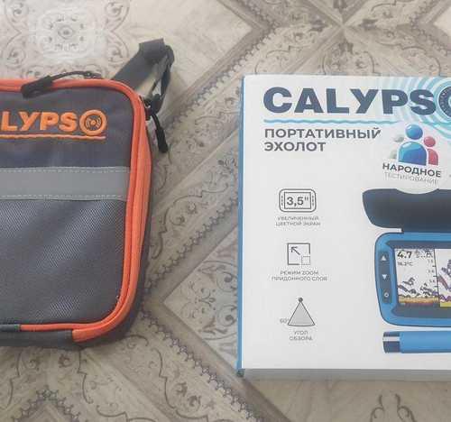 Портативный эхолот Calypso FFS-01 comfort + чехол