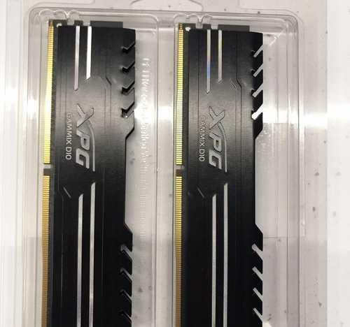 Оперативная память ddr4 adata XPG gammix D10 8Гбх2