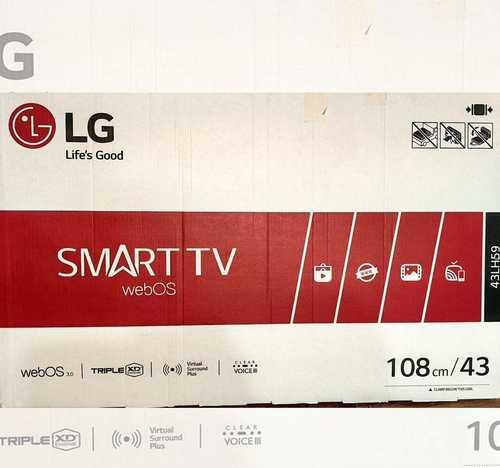 Телевизор lg 43LH590V