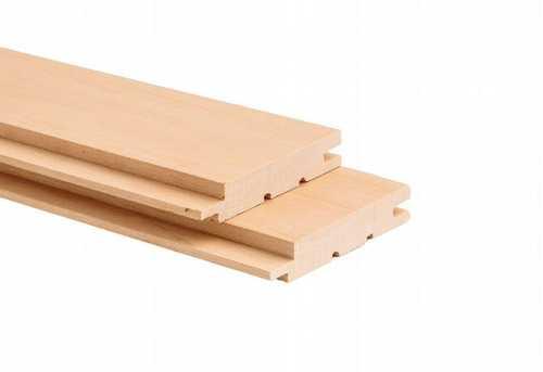 Вагонка для бани Ольха Черная STS 15*80*2100