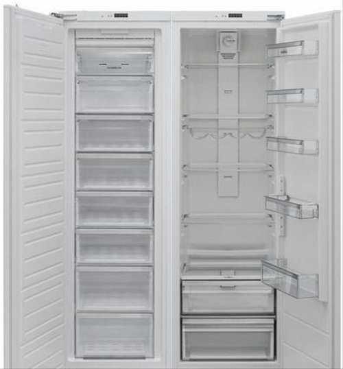 Встраиваемый холодильник Scandilux sbsbi 524 EZ Но