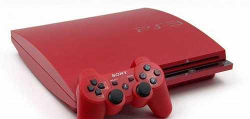 Sony PS3 Slim 320 Gb (cech 3008) Red HEN 4.89