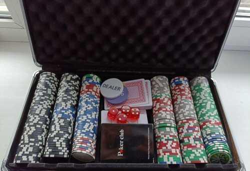 Покерный набор 500 фишек