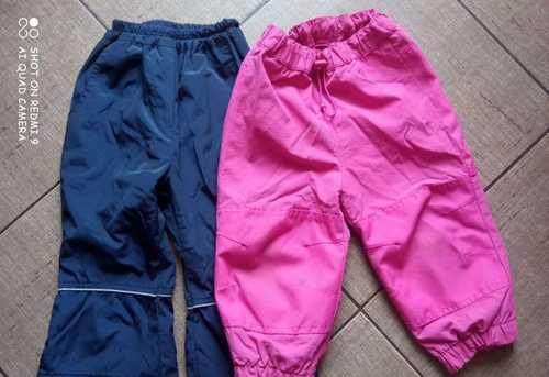 Демисезонные брюки 80-86