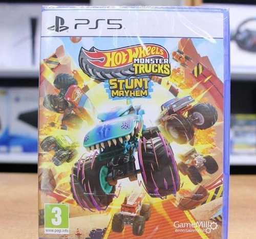 Hot Wheels Monster Trucks Stunt Mayhem (PS5, англ)