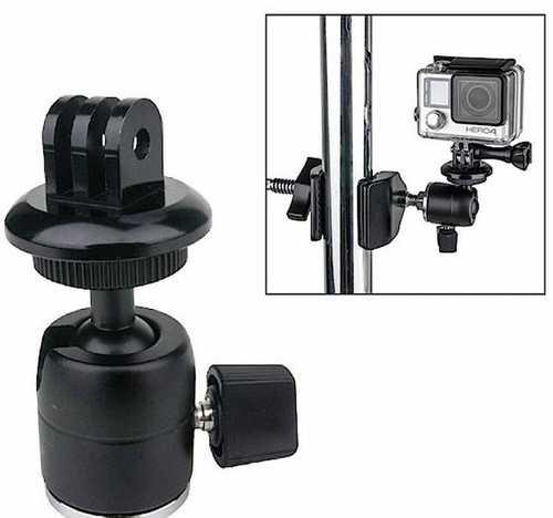 Новый KS-133 GoPro Mount w/Ball head adapter kupo