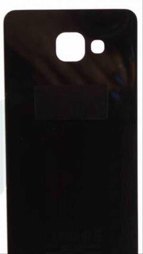 Задняя крышка для Samsung A710 A7 (2016) (черная)