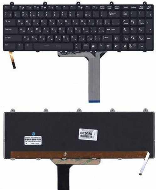 Клавиатура к MSI GE60 GE70 GT70 черная с рамкой и