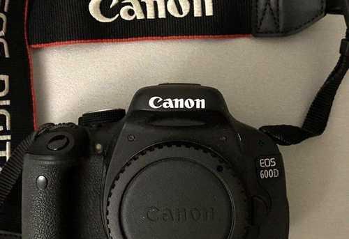 Фотоаппарат canon eos 600d body (только тушка)