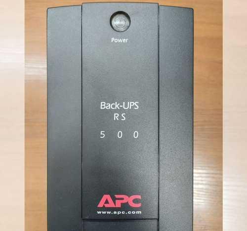 Ибп APC Back-UPS RS 500 (BR500CI-RS) c АКБ