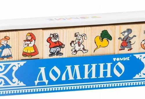Деревянное домино Репка