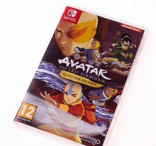 Игра Avatar the last airbender для Nintendo switch