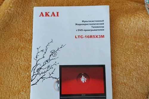 Akai LTC-16 R5X3M телевизор, диаг 15.6"(39.6 см)