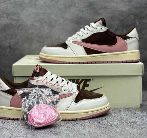 Кроссовки Nike Air Jordan 1 Low Travis Scott