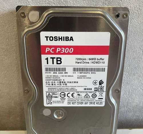 HDD Toshiba 1TB