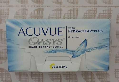 Пара линз 2х недельные acuvue oasis