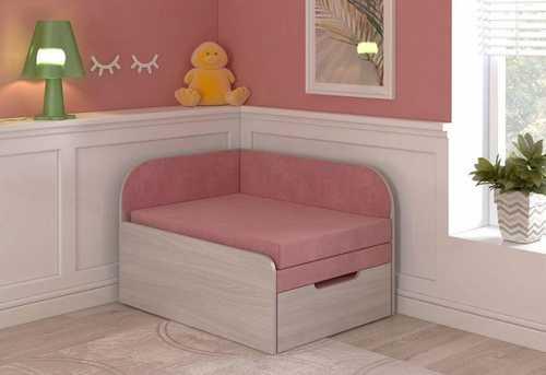 Кровать-диван Малютка "Розовый"