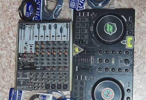 Dj контроллер Hercules inpulse 300 + behringer