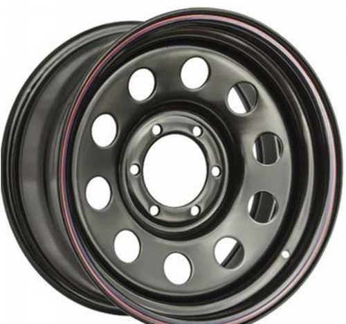 Zepp 4х4 8x17/6x114,3 ET-10 D66,1 Nissan Navara D40 3.0TD Semicircle Gloss Black (LTM)