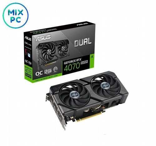 Видеокарта RTX4070 Super 12GB Asus Dual dual-RTX40