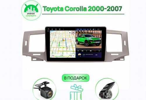 Магнитола 4.32 Toyota Corolla 2000-2007 Андроид