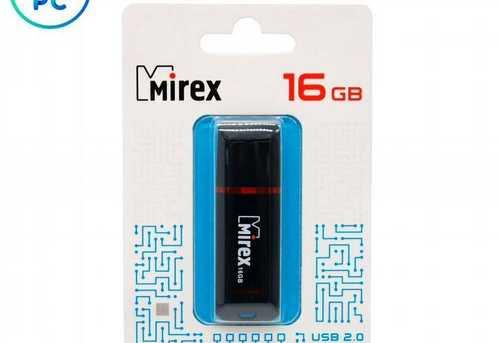 Флеш диск 16GB Mirex Knight Black USB 2.0