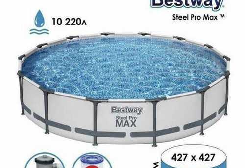 Новый Бассейн Bestway 56595, 427х84 см, 427х84 см