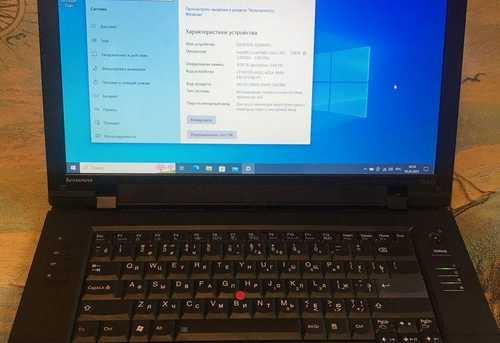 Ноутбук Lenovo ThinkPad SL510