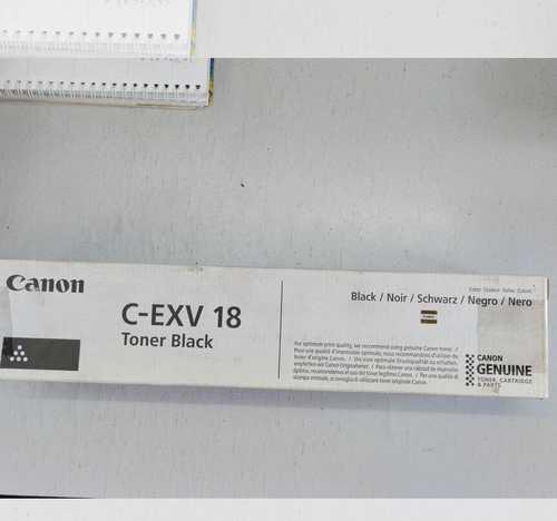 Тонер Canon C-EXV 18 ориг