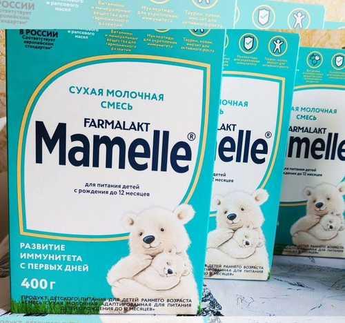 Смесь mamelle, детские каши