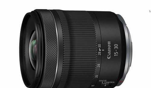 Canon RF 15-30mm f/4.5-6.3 IS STM (New)