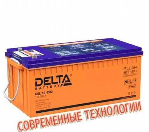 Аккумулятор Delta GEL 12-200 (для систем ибп)