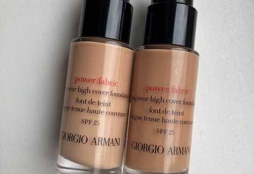 Giorgio armani тональный крем power fabric