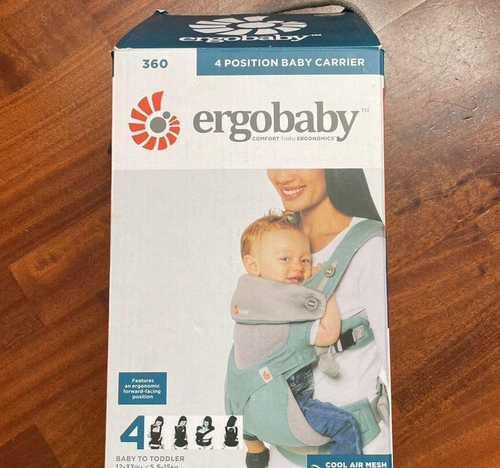 Эргорюкзак ergobaby 360