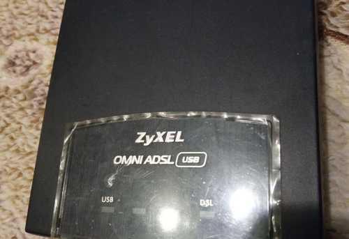 Модем zyxel omni adsl USB