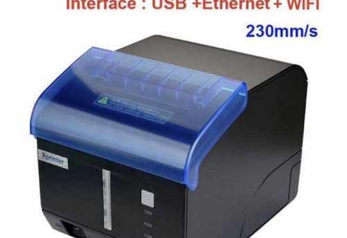 Принтер чеков Xprinter XP-C260M (USB/LAN/wifi)