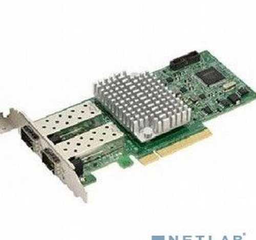 Supermicro AOC-S25G-M2S-O Плата коммуникационная SuperMicro Standard LP 25GbE SFP28, Mellanox CX4 LX