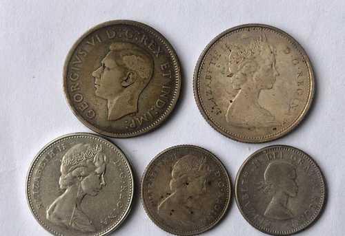 Монеты Канада, Таиланд, Коста-Рика