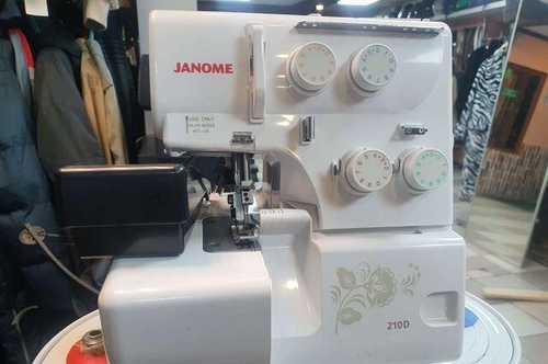 Оверлок Janome 210d