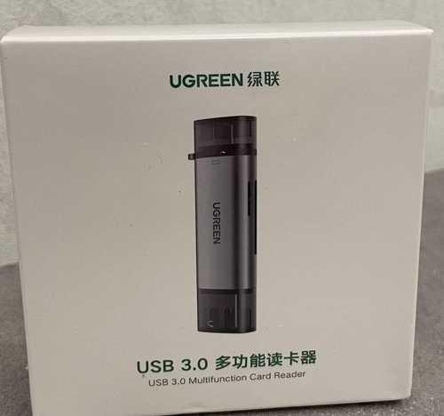 Картридер Ugreen USB-C   USB-A 3.0