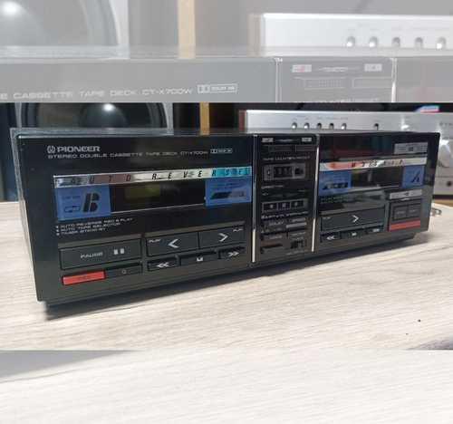 Кассетная дека pioneer ct-x700w