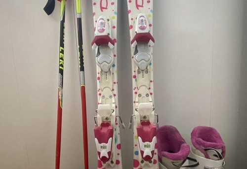Горные лыжи детские 100