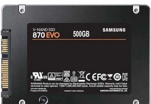 Внутренний SSD samsung 870 Evo на 500GB