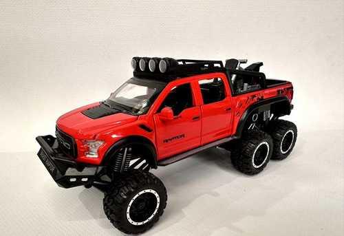 Инерционная машинка металлическая Ford Raptor