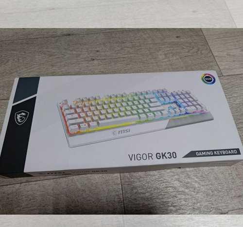 Игровая клавиатура msi vigor gk30