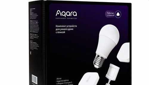 Комплект умного дома Aqara с лампочкой, алиса