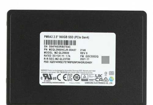 Новый Накопитель SSD Samsung PCIe 4.0 x4 7.68TB