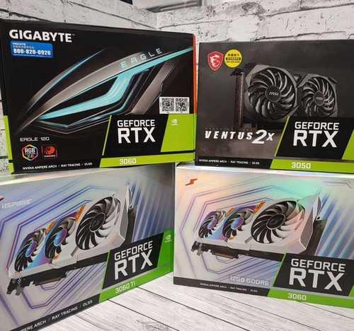 Новые Rtx 3050/3060/3060ti