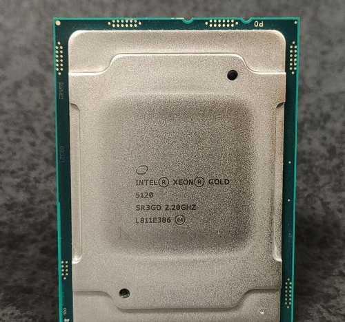 Intel Xeon gold 5120 14c/28t, 2.2GHz-3.2GHz, 105W