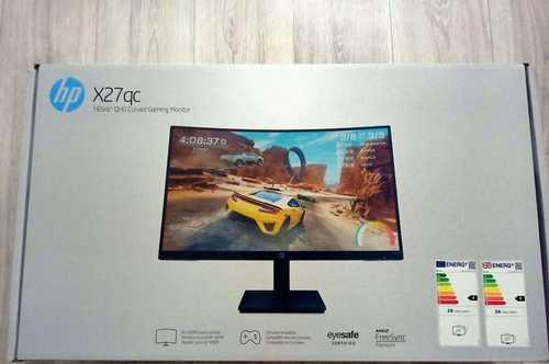 Монитор HP X27qc 27" 2к